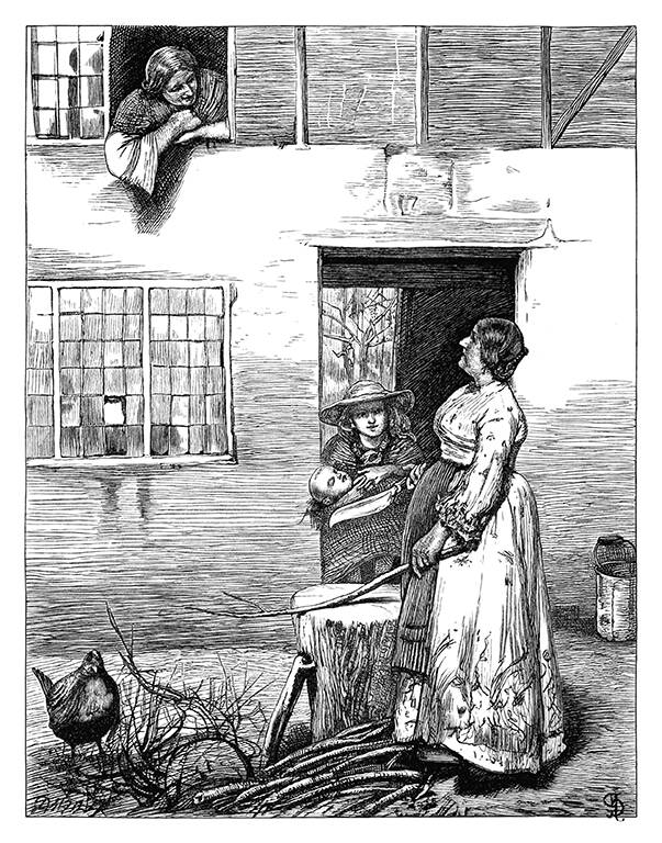 Pinwell, George John – Old Book Illustrations